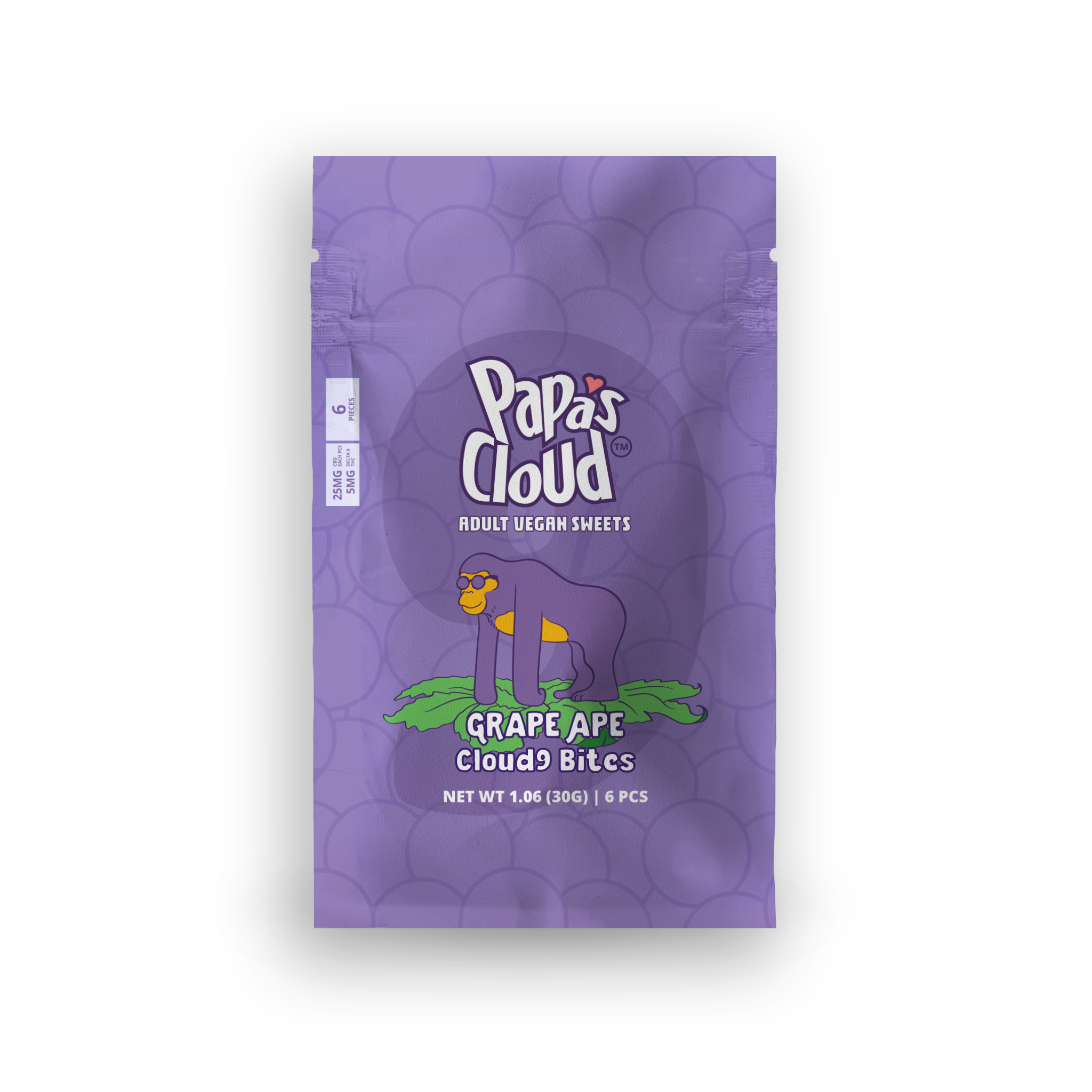 Cloud9 Bites – Grape Ape 6pcs | Papa's Cloud